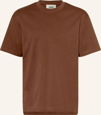 OAS Oas T-Shirt Husker Ovi braun