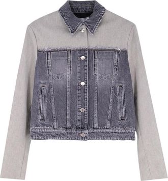 Stella McCartney Femme, Vestes, Gris, Taille: 38 FR Hybrid Tailored Jacket