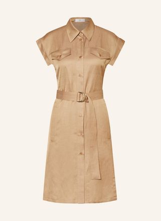 Riani Riani Hemdblusenkleid Mit Leinen beige