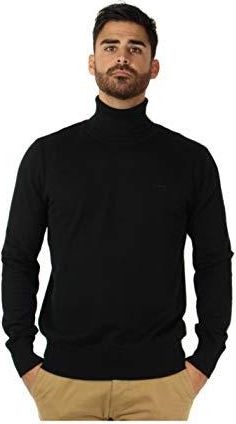 Schott NYC Homme Plbeal4 Pull Sweater, Noir, M EU