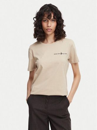 Beverly Hills Polo Club T-Shirt P-SS26W-TS085 Beige Regular Fit