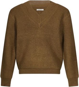 Entire studios Elbow-patch V-neck Sweater