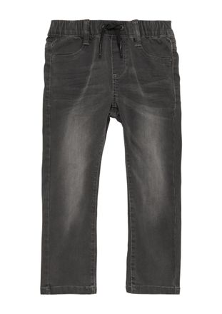 s.Oliver Jogpants Jeans Pelle/Regular Fit/Mid Rise/Straight Leg/Soft & warm Inside schiefergrau 116/SLIM