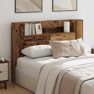 vidaXL vidaXL T&ecirc;te de lit Bois ancien 140 x 17 x 104,5 cm Bois ding&eacute;nierie