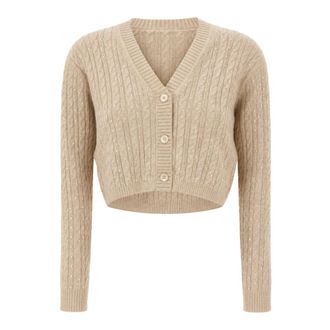 Max Mara Tamigi Cardigan - - Knitwear - Damen - Beige - L