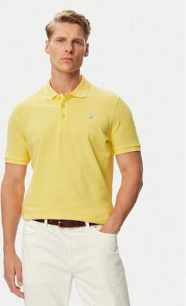 Beverly Hills Polo Club Poloshirt P-SS26M-P42560_BBU Gelb Regular Fit