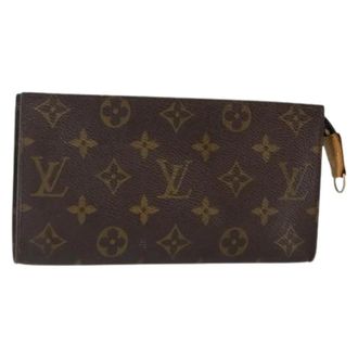 Louis Vuitton Pre-owned Canvas Pouch - - Pre-owned - Damen - Braun - ONE SIZE