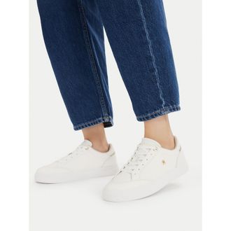 Tommy Hilfiger Sneakers Tommy Hilfiger Th Chic Cupsole FW0FW09106 &Eacute;cru