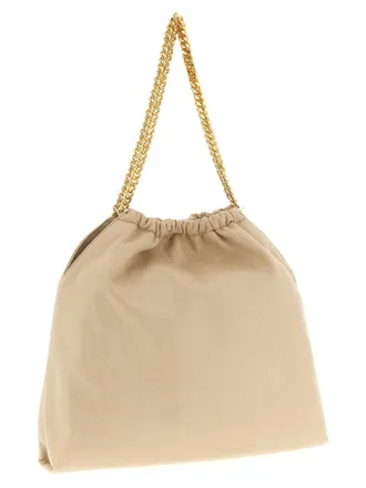Stella McCartney Womens Beige Polyester Shoulder Bag