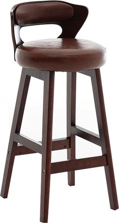 Generic Barhocker in Tresenh&ouml;he mit PU-Lederbezug, K&uuml;cheninsel, Kneipe, Caf&eacute;, Esszimmer, Vintage-Barst&uuml;hle