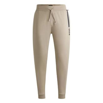 HUGO BOSS Homme, Pantalons, Beige, Taille: XS Pantalon en French Terry &agrave; Taille &Eacute;lastique