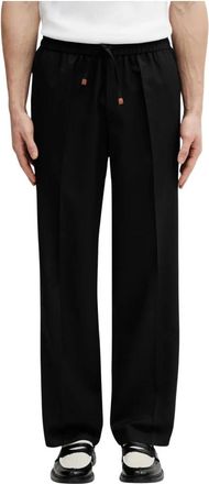 Dr&ocirc;le de Monsieur Homme, Pantalons, Noir, Taille: M Pantalon Droit