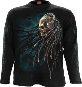Spiral Dread Rocks - T-shirt &agrave; manches longues noir, noir, XL