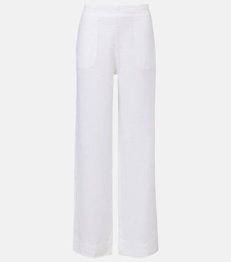 Asceno Pyjamahose London aus Leinen