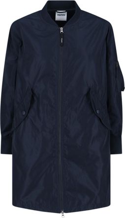 Aspesi Mantel Aus Technischem Stoff