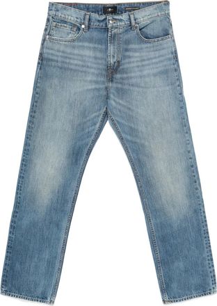 7 For All Mankind Modern Straight-Leg-Jeans - Blau
