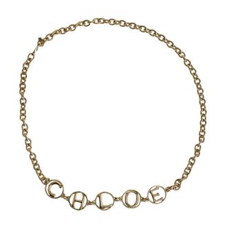 Chlo&eacute; Script Jewelry Belt - - Accessories - Damen - Gelb - ONE SIZE