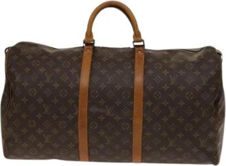 Louis Vuitton unisex, Pre-owned, Brun, Taille: ONE Size Sac week-end en toile Pre-owned