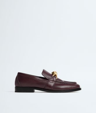 Bottega Veneta Mocassins Astaire - Bordeaux - Femme - 35