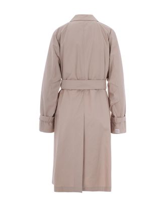 Max Mara Womens Trench Coat Antigoccia Natural Cotton & Raincoats