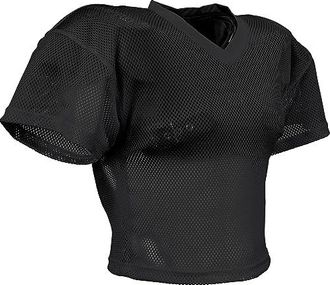 Champro Mens Standard Shuffle Adult Football Practice Jersey, Black