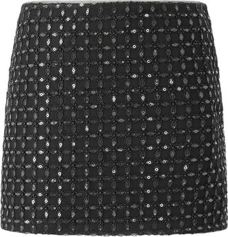 Rotate Minirock mit Pailletten