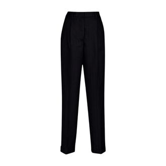 Miu Miu Pinstripe Wide-Leg Hosen - - Trousers - Damen - Blau - S