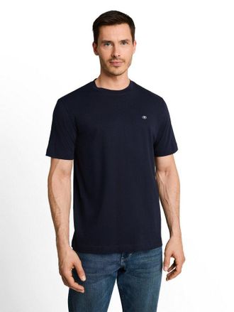 Tom Tailor T-Shirt (Packung, 3-tlg) 3er Pack mit Logo-Stickerei