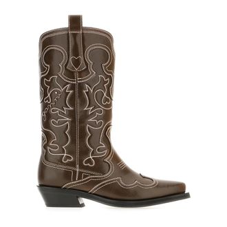 Ganni Stilvolle Stiefel f&uuml;r Modische Looks - - Shoes - Damen - Braun - 40 EU