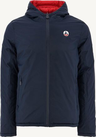 Jott Doudoune r&eacute;versible &agrave; capuche Marine/Rouge Bergen - Taille S