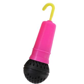 Generic Teesiebe F&uuml;r Losen Tee - Silikon-Teesieb, Mikrofon-Design | Lebensmittelecht F&uuml;r Zu Hause Teezubeh&ouml;r - Silikon-Tee-Ei Mit Pr&auml;zisem Filterdesign F&uuml;r Lo