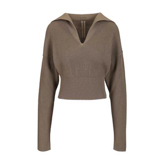 Rick Owens Damen, Strickwaren, Beige, SGr&ouml;&szlig;e