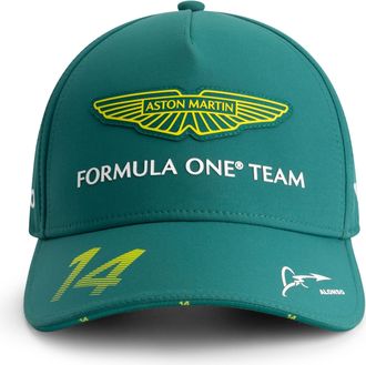 Aston Martin F1 2025 Kinder Alonso Teamkappe Grün - Einheitsgröße