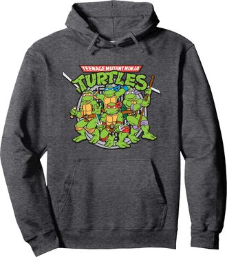 Teenage Mutant Ninja Turtles Classic Turtles Pullover Hoodie