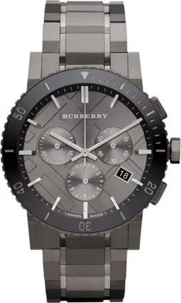 Burberry Bu9381 City Uhr - - Accessories - Herren - Grau - ONE SIZE