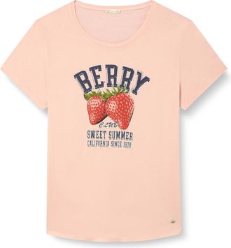 Key Largo Damen WT Berry Round T-Shirt, Rose (1330), Medium