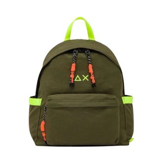 Sun 68 unisex, Sacs, Vert, Taille: ONE Size Sac &agrave; dos en toile