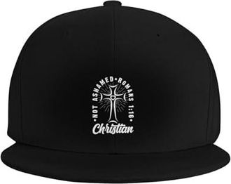 Generic NAyant Pas Honte (Romains 1-16) Femme Homme Chapeaux Pare-Soleil Protection Solaire Casquette De Baseball L&egrave;g&eacute;re Strapback Cap pour Sport Hip Pop Truc