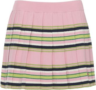 Casablanca Femme, Jupes, Rose, Taille: 38 FR Viscose Pleated Mini Skirt