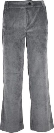Emme Di Marella Emme DI Marella - Pantalon large - Femme - Pantalons - Gris - Taille: 46 FR