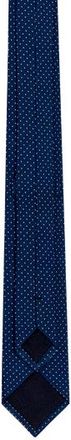 Au Printemps Paris Cravate à pois en soie