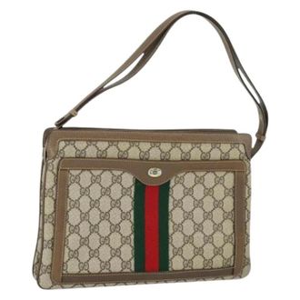 Gucci Sac bandouli&egrave;re Pre-owned - Femme - Pre-owned - Beige - Taille: ONE Size