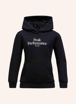 Peak Performance Jr Original Hood Kapuzensweatshirt schwarz