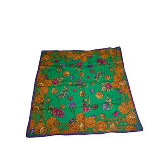 Celine Pre-owned Vintage Scarf - - Pre-owned - Damen - Gr&uuml;n - ONE SIZE
