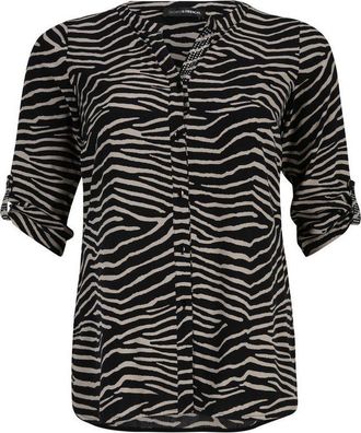 Doris Streich Klassische Bluse mit Animal-Print