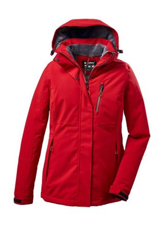 Killtec Outdoorjacke KOW 170 KG WMN JCKT Damen Funktionsjacke: wasserdicht, atmungsaktiv, abnehmbare Kapuze