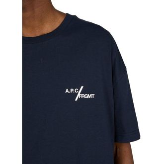 A.P.C. T-shirt ample &agrave; logo en coton