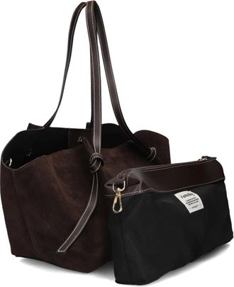 ViaMailBag Holly Wildleder Tote Bag - - Bags - Damen - Braun - ONE SIZE