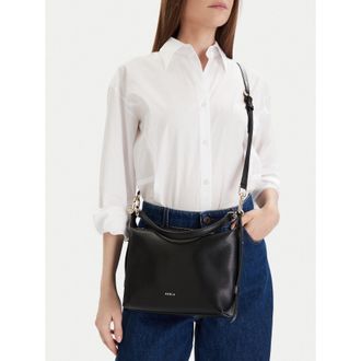 Furla Handtasche Furla Tonie Mini WE00877 A.0023 CN O6000 Schwarz