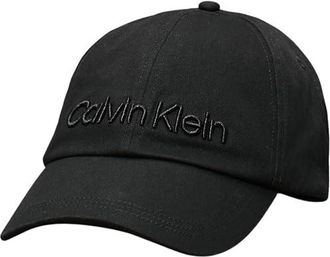 Calvin Klein Casquette Trucker Homme Logo Calvin Klein Brodé Baseball, Noir (Black), Taille unique